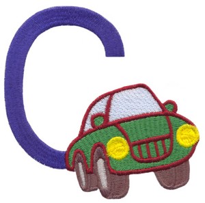 Custom Embroidery Designs By Stitchitize Children's Alphabet Letter C ...