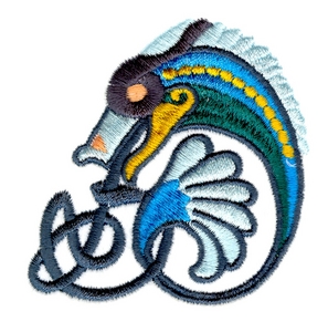 Custom Embroidery Designs By Stitchitize Celtic Fish