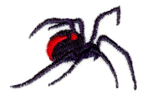 Custom Embroidery Designs By Stitchitize Redback Spider
